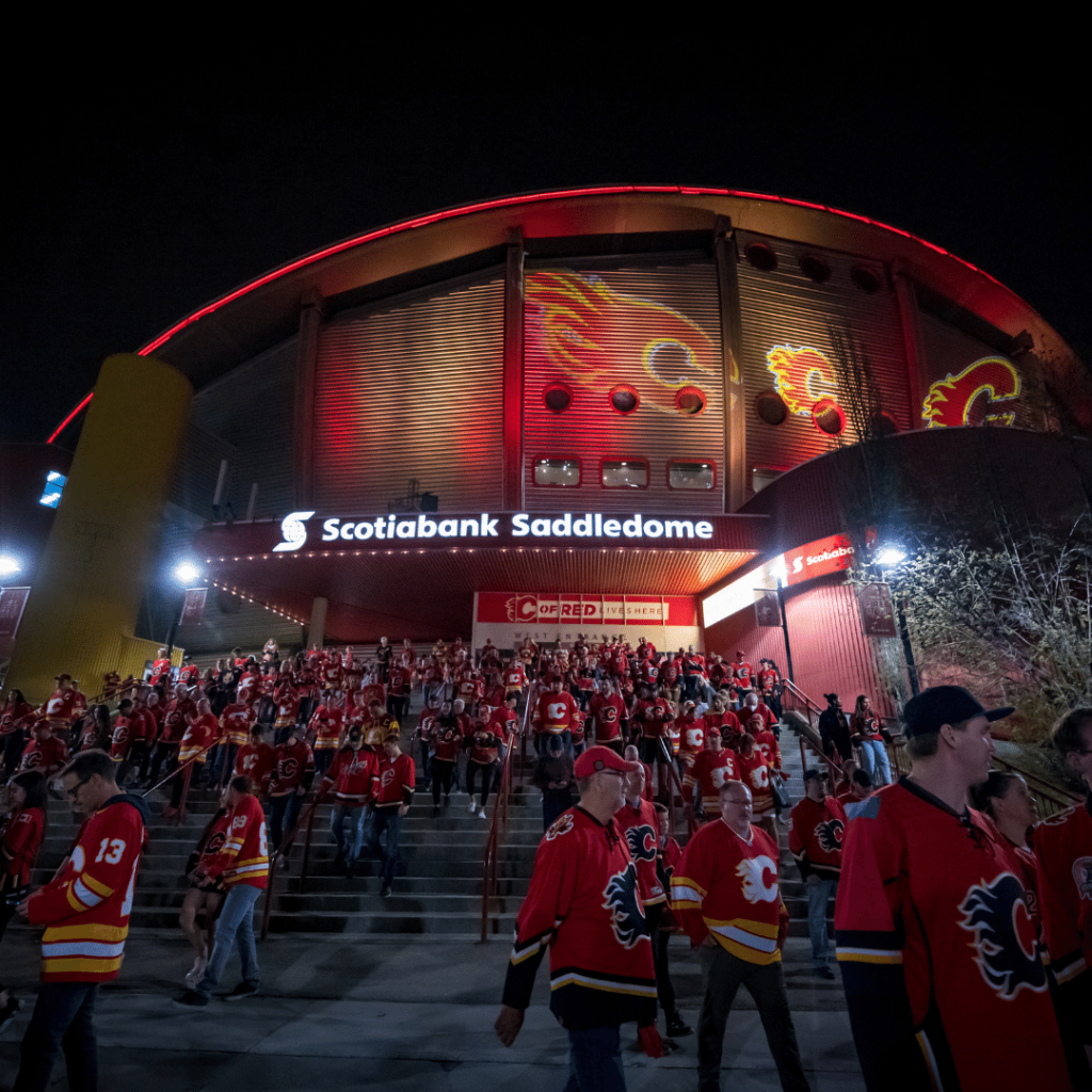 Getting Here - Scotiabank Saddledome