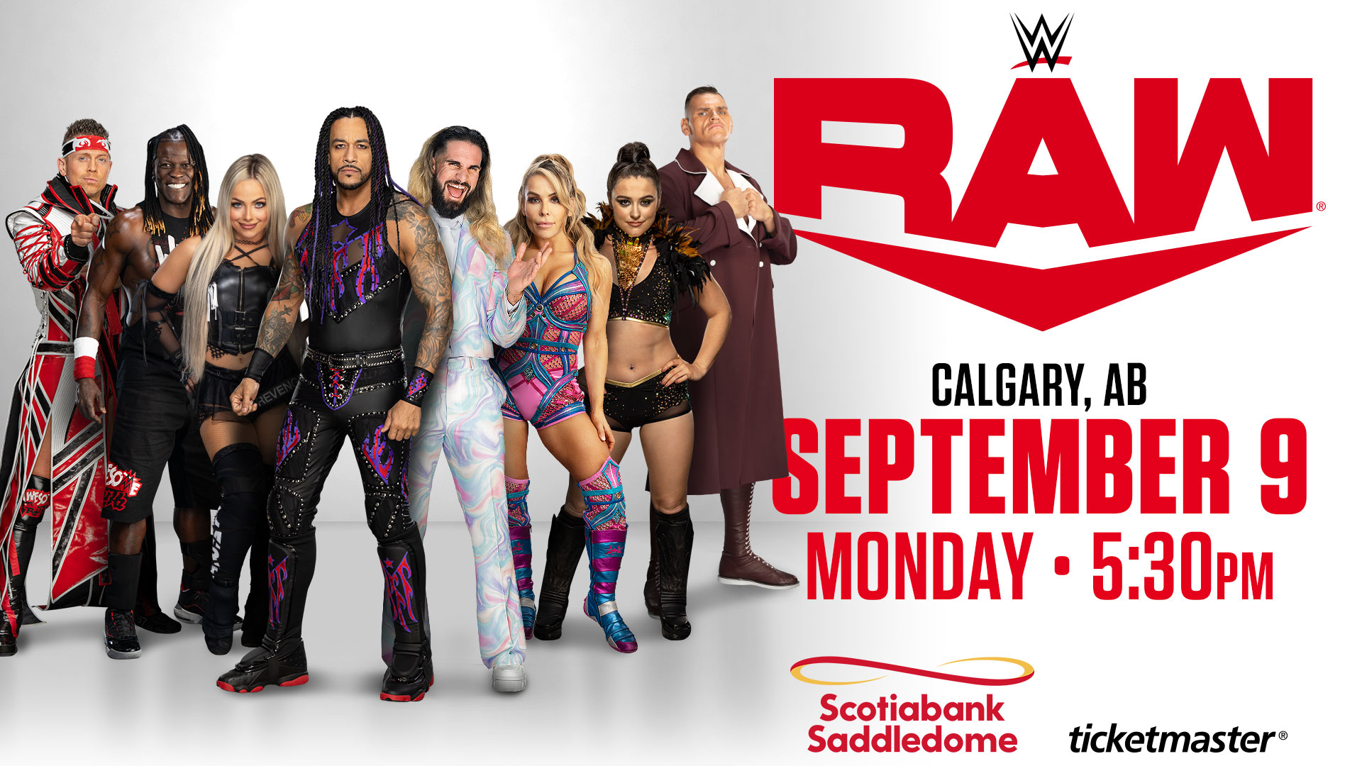Scotiabank Saddledome - WWE: Monday Night RAW