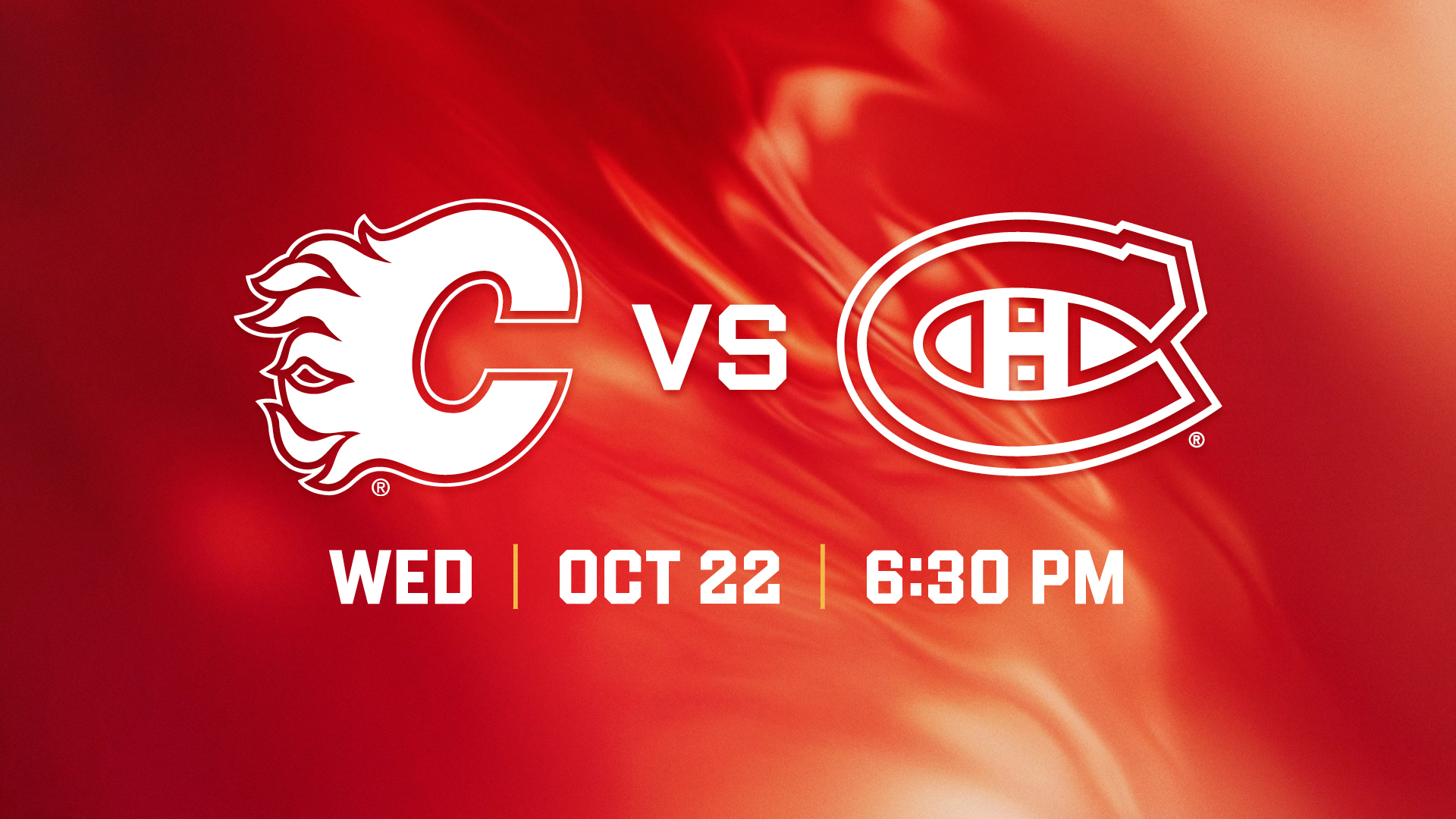 Scotiabank Saddledome - Calgary Flames vs Montreal Canadiens