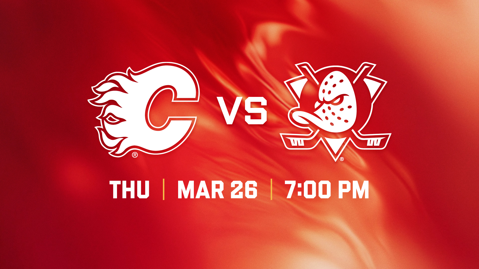 Scotiabank Saddledome - Calgary Flames vs Anaheim Ducks